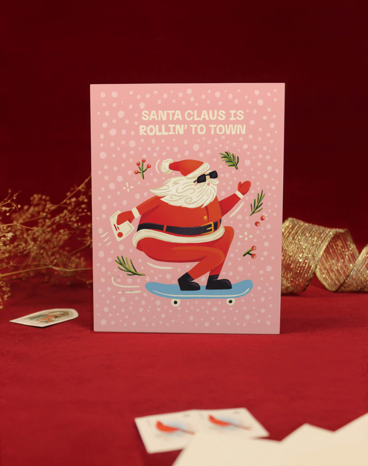 Rollin' To Town Card | Wallflower Studio– Wallflower Studio Co.